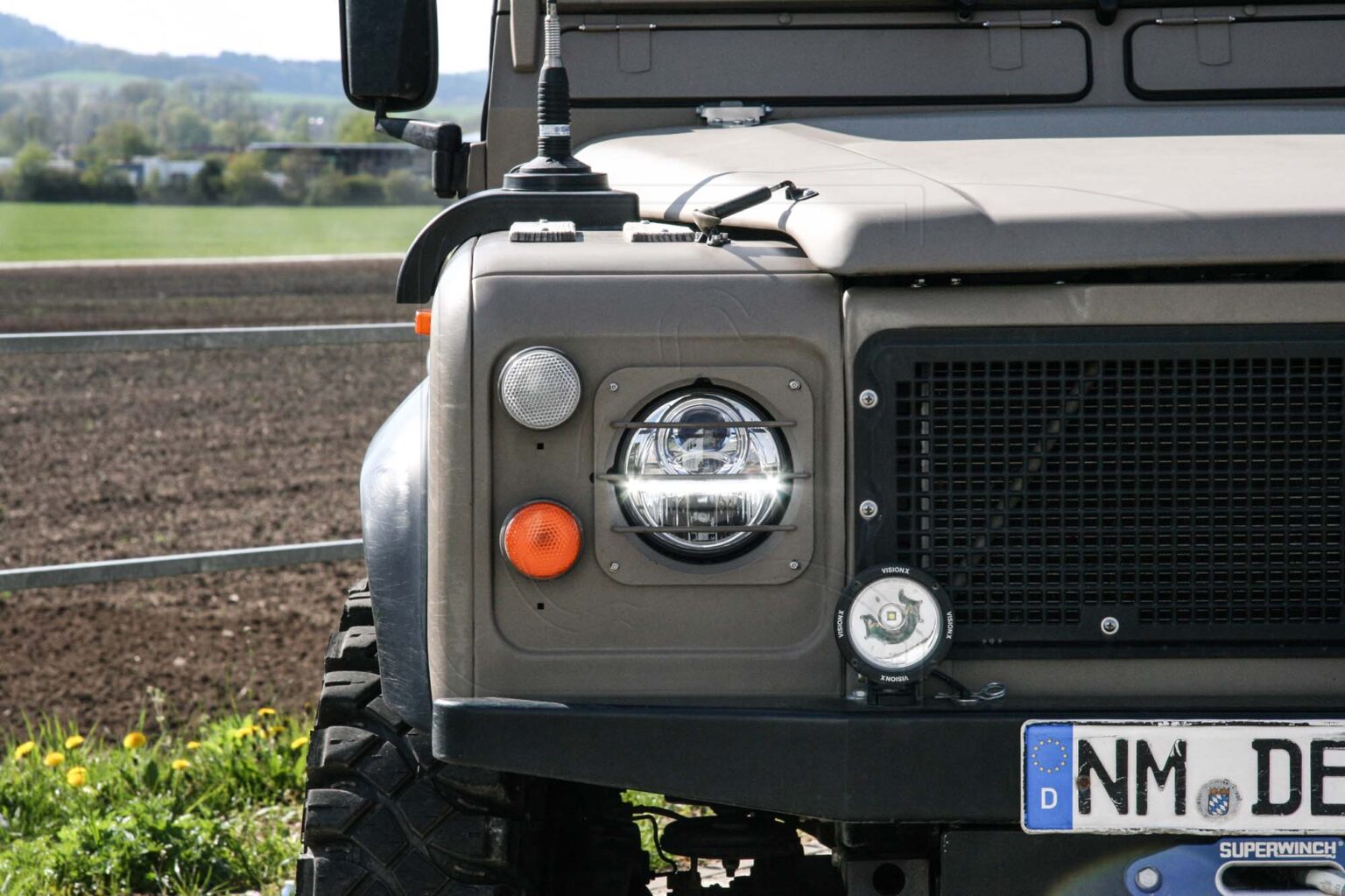 Nolden LED headlights Generation 2 with DRL - Pair - 4x4overlander